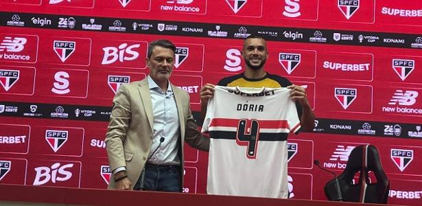 Sem Casares, São Paulo apresenta Matheus Dória como novo reforço
