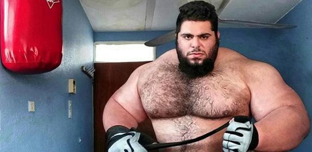 Hulk do Irã recusou emprego de segurança com salário de R$ 93 mil