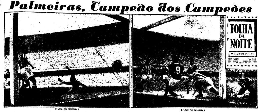 "Palmeiras campeão do mundo!": Como jornais retrataram a Copa Rio 1951