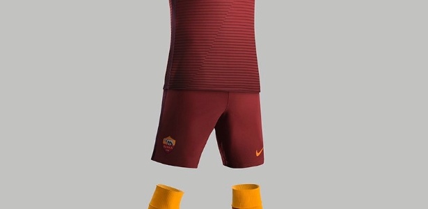 Roma lança uniforme e voltará a ter calção vermelho após 18 temporadas ...
