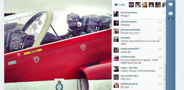 Fotos: Hamilton voa em caça da RAF - 29/06/2013 - UOL Esporte