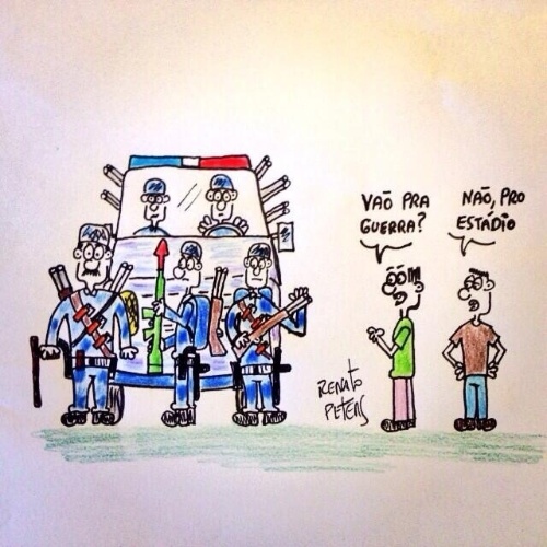 Renato Peters e suas charges - Futebol - UOL Esporte