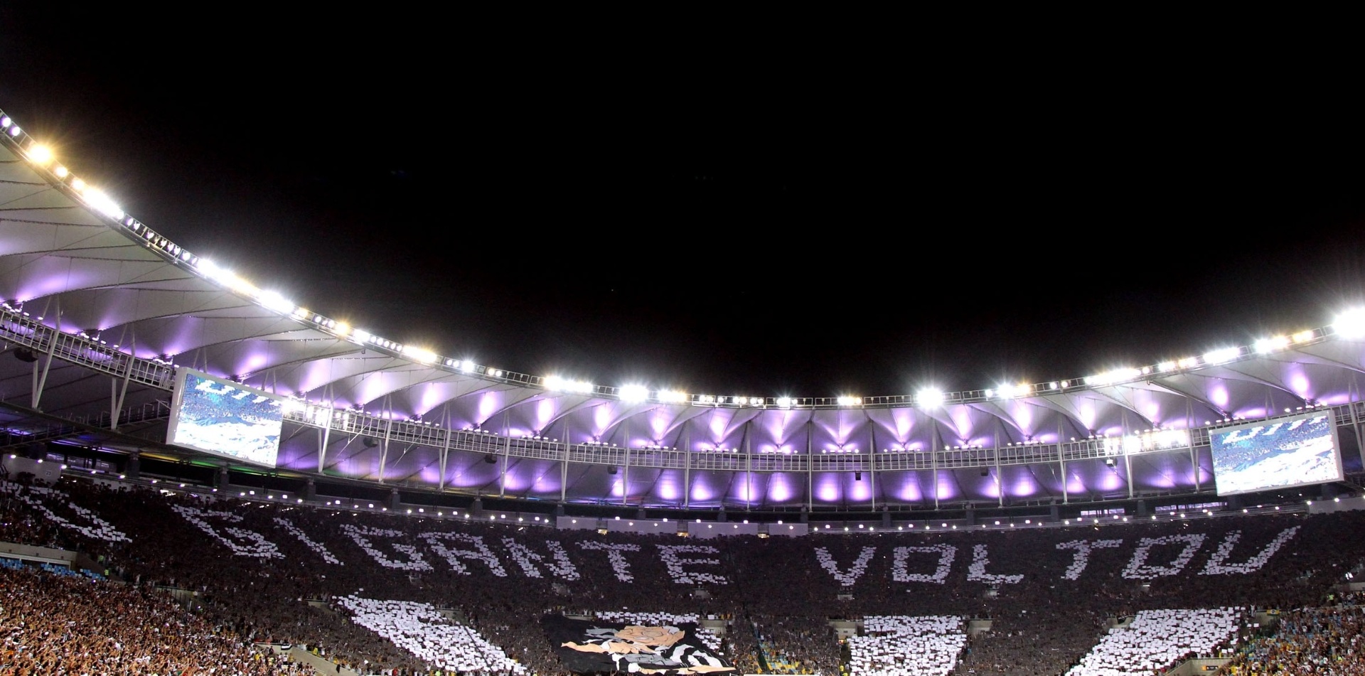 Botafogo faz mosaico com N. Santos e 'levanta' Libertadores: "O gigante ...