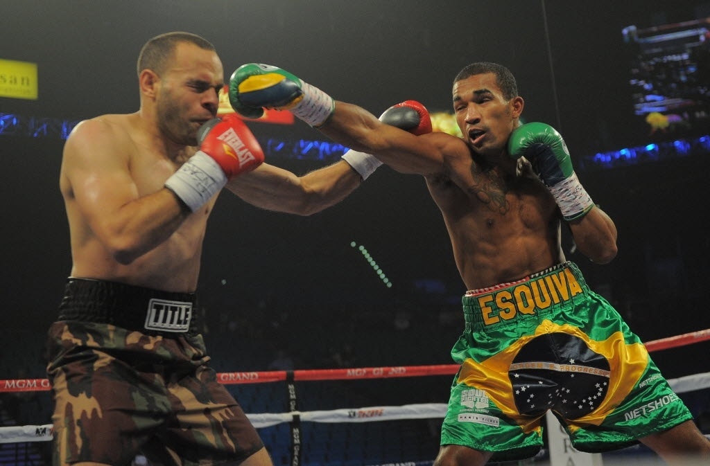 Fotos: Evento de boxe em Las Vegas reúne Esquiva Falcão e Manny ...