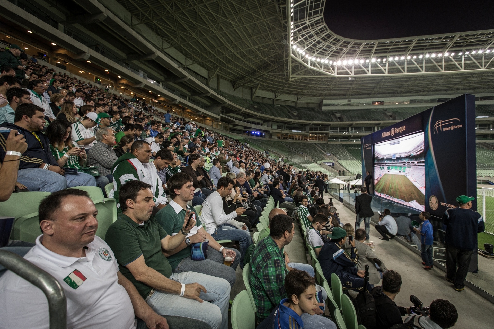 Arena Palestra recebe primeiro evento sem rixa, mas Paulo Nobre é ...