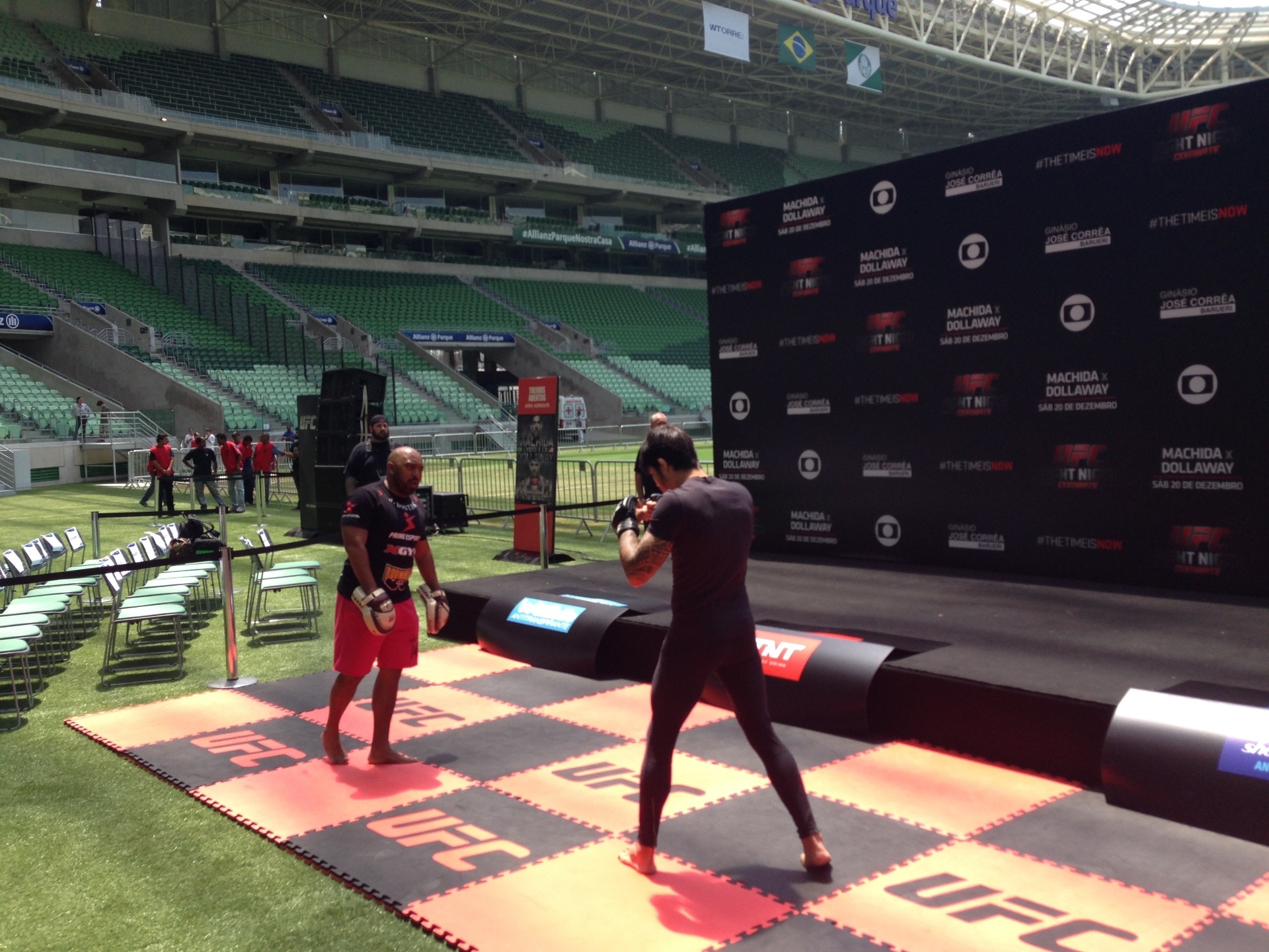 UFC se anima e prevê lutas no estádio do Palmeiras em 2015 - 21/12/2014 ...
