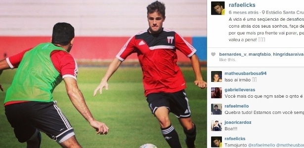 Ele chegou ao BBB com fama de galã. Mas no futebol já atraía maria ...