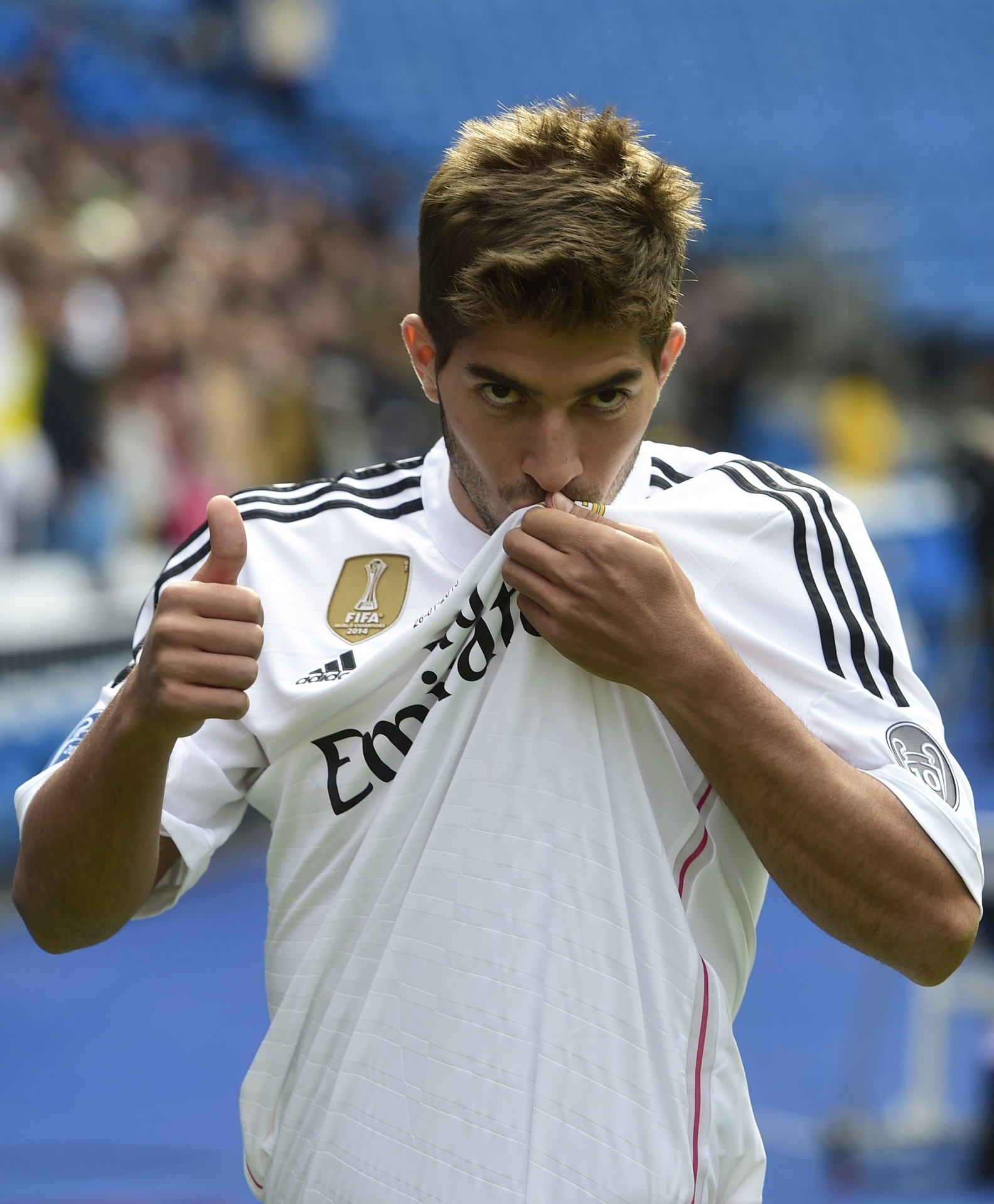 Fotos: Lucas Silva é apresentado no Real Madrid - 26/01/2015 - UOL Esporte