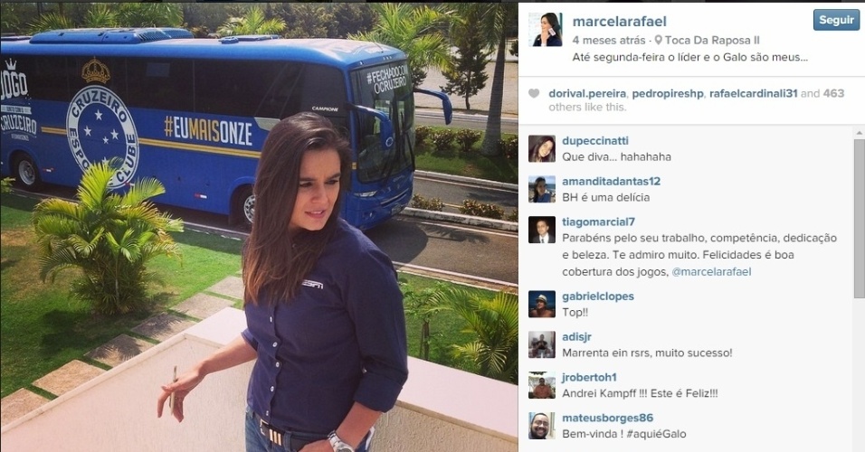 Marcela Rafael é apresentadora da ESPN - Futebol - UOL Esporte