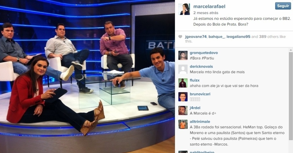 Marcela Rafael é apresentadora da ESPN - Futebol - UOL Esporte