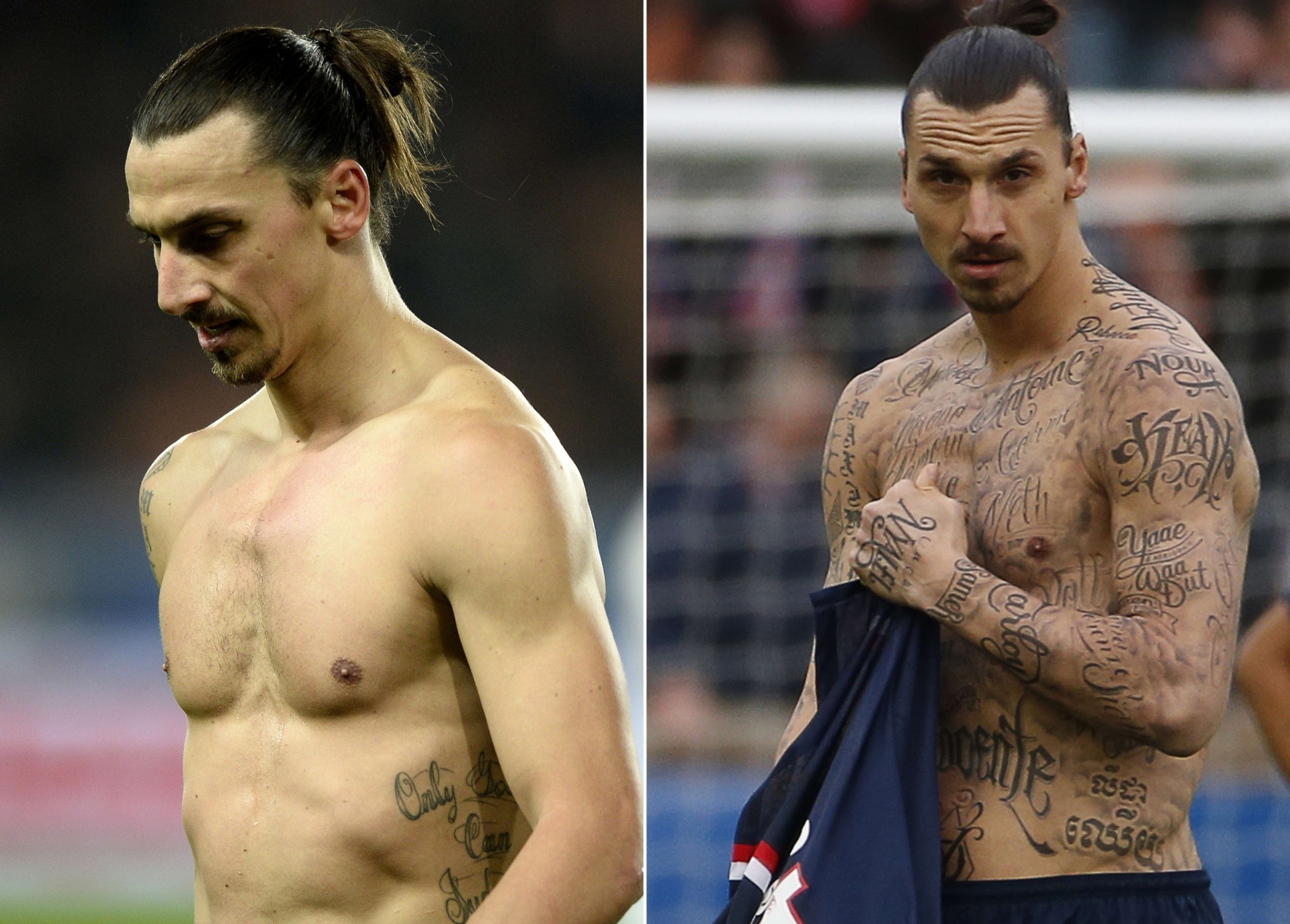 Fotos: As tatuagens de Ibrahimovic - 15/02/2015 - UOL Esporte