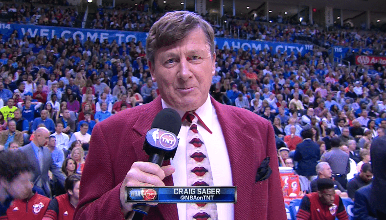 Fotos: Craig Sager, repórter da TNT que acompanha a NBA - 22/03/2015 ...