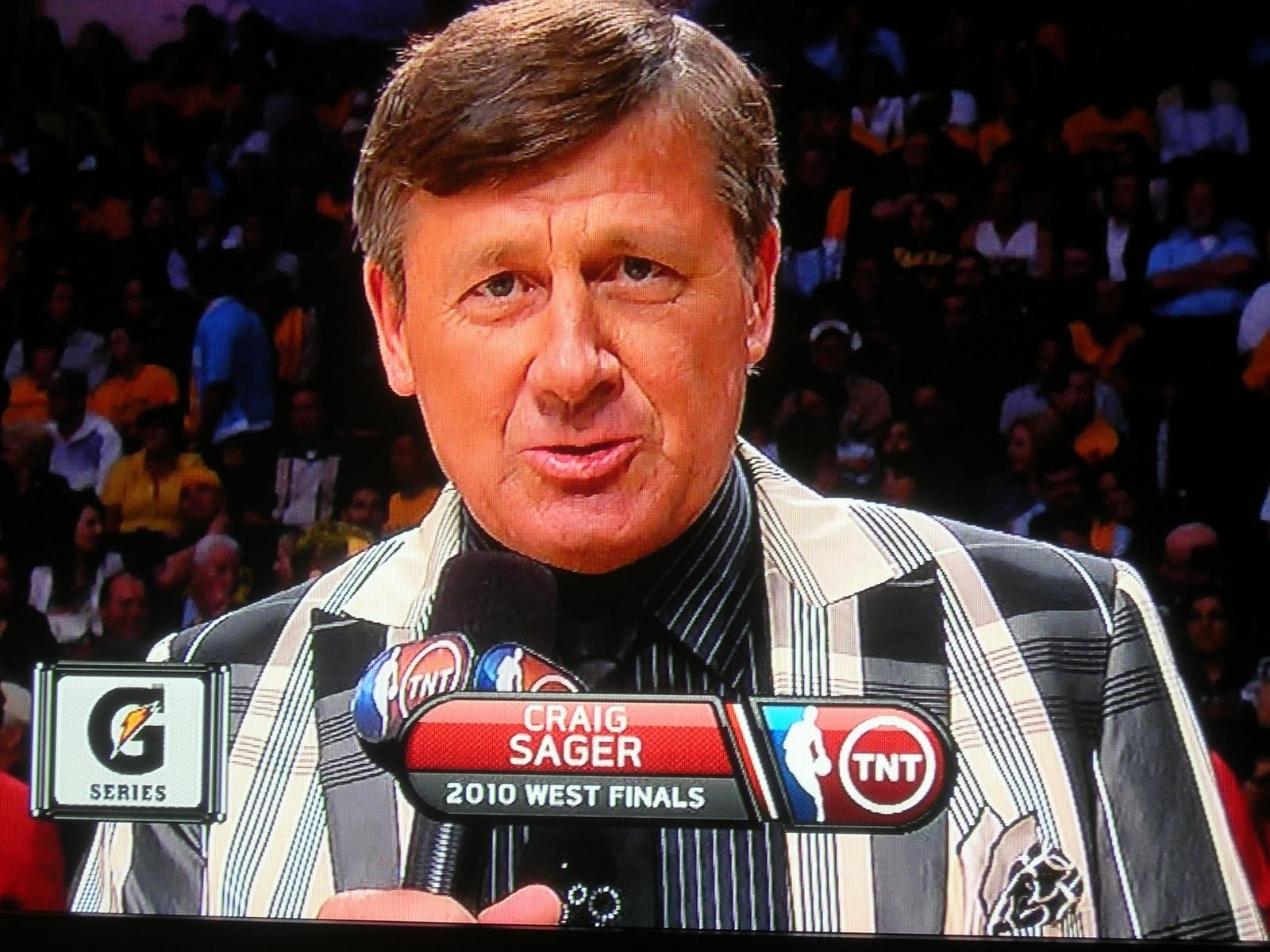 Fotos: Craig Sager, repórter da TNT que acompanha a NBA - 22/03/2015 ...