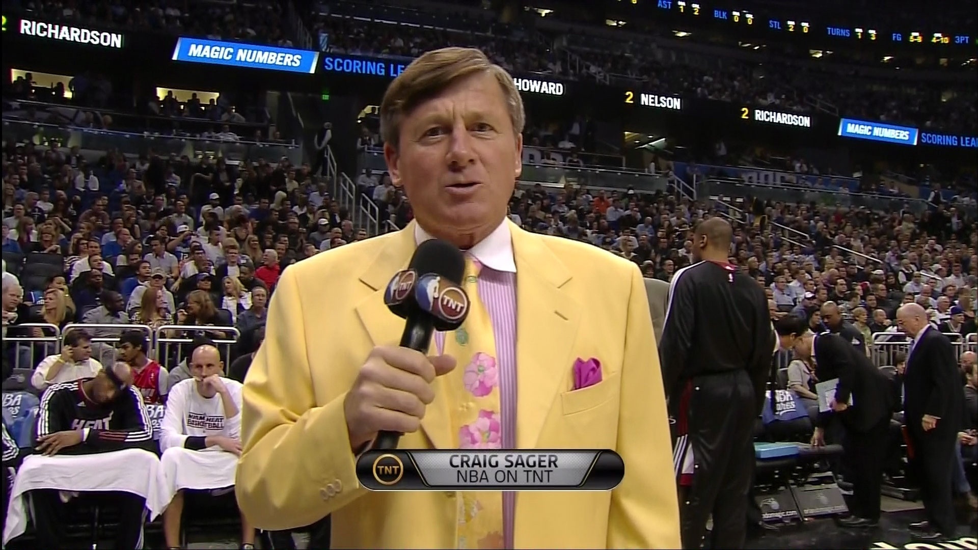 Fotos: Craig Sager, repórter da TNT que acompanha a NBA - 22/03/2015 ...