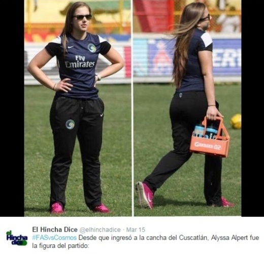 Alyssa Alpert, preparadora-física do New York Cosmos - Futebol - UOL ...