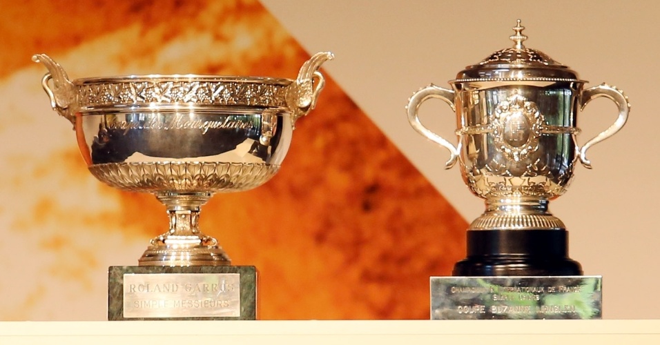 Troféu de Roland Garros visita o Brasil - Tênis - UOL Esporte