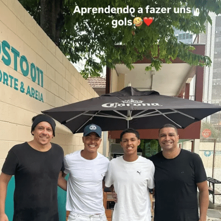 Ryan Francisco registra encontro com França e Dodô