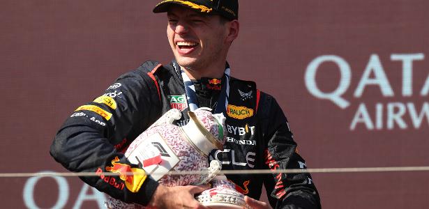 F1: Verstappen ganhará novo troféu após Norris quebrar o original