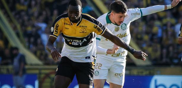 Sem comando, Palmeiras vence em Criciúma aos trancos e barrancos