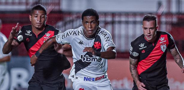 Vasco empata com Atlético-GO na estreia de Luxa e deixa zona da degola