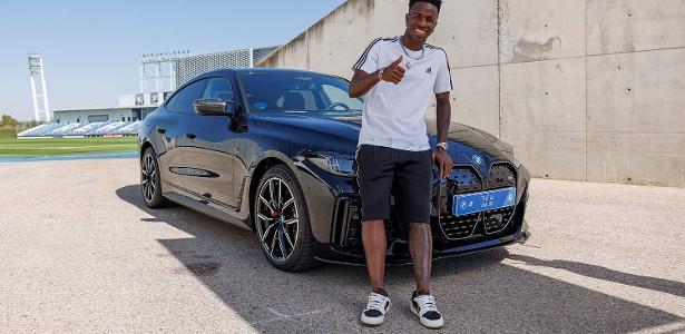 Vini Jr, Rodrygo e Militão ganham carros de luxo da BMW no Real Madrid
