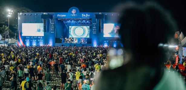 Fan Fest da Copa América empolga no RJ, mas Brasil frustra
