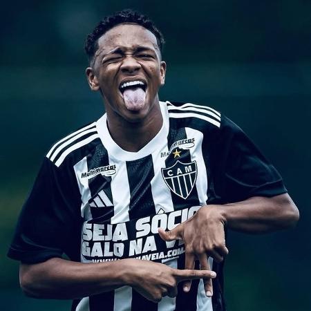 Jornal crava interesse do Barcelona em joia do Atlético-MG: ‘Novo Neymar’