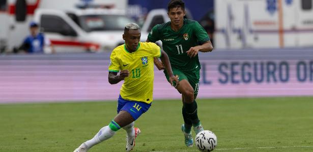 Marquinhos é o melhor na vitória do Brasil sobre a Bolívia