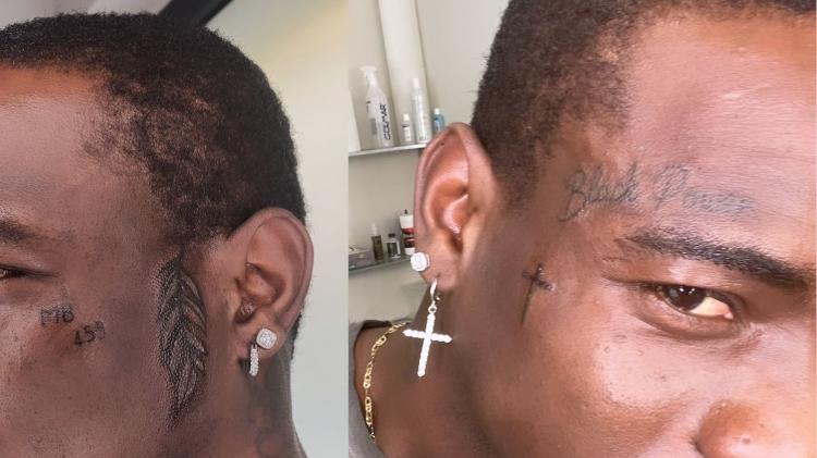 Mario Balotelli faz tatuagem em lugar inusitado; veja
