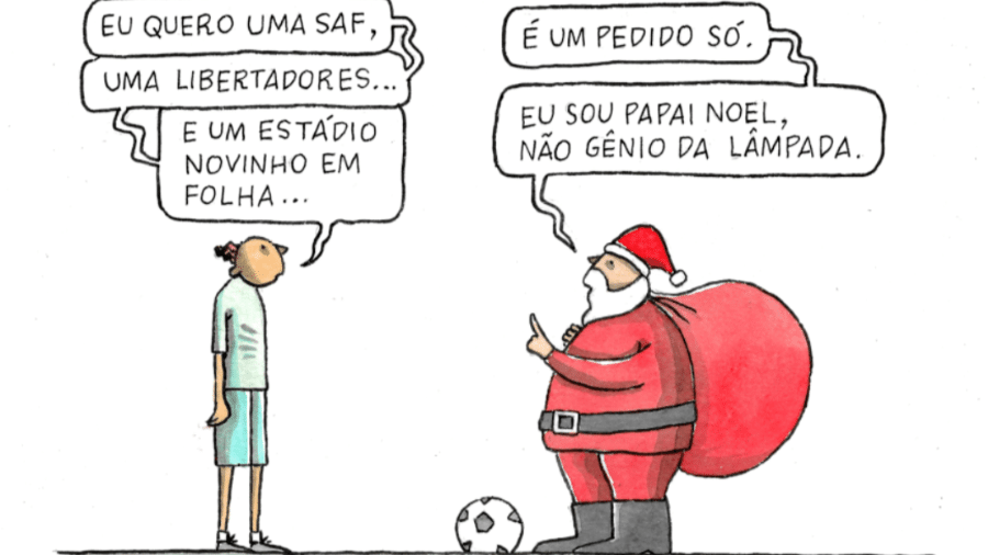 Papai Noel não dá conta de tanta necessidade - 23/12/2022 - UOL Esporte