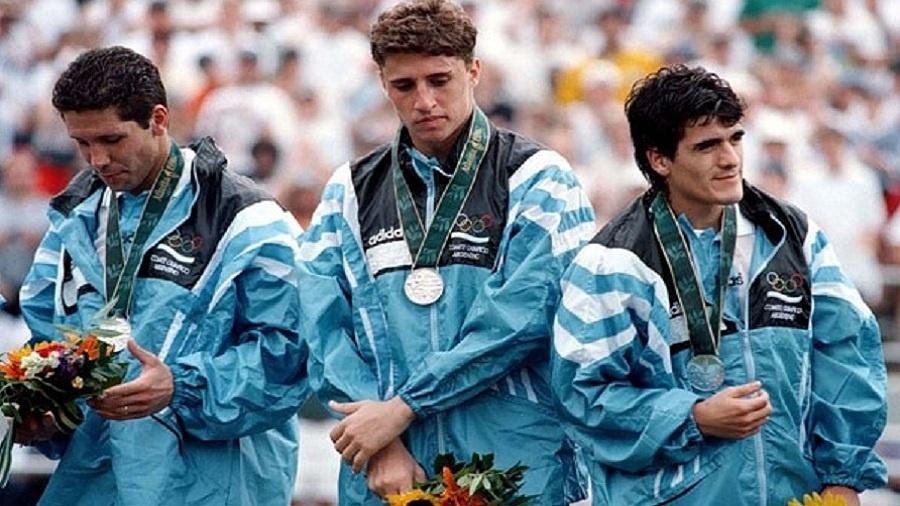 Choro e medalha escondida: a triste final olímpica de Crespo em 1996