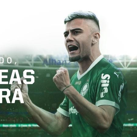 Palmeiras anuncia a contratação de Andreas Pereira