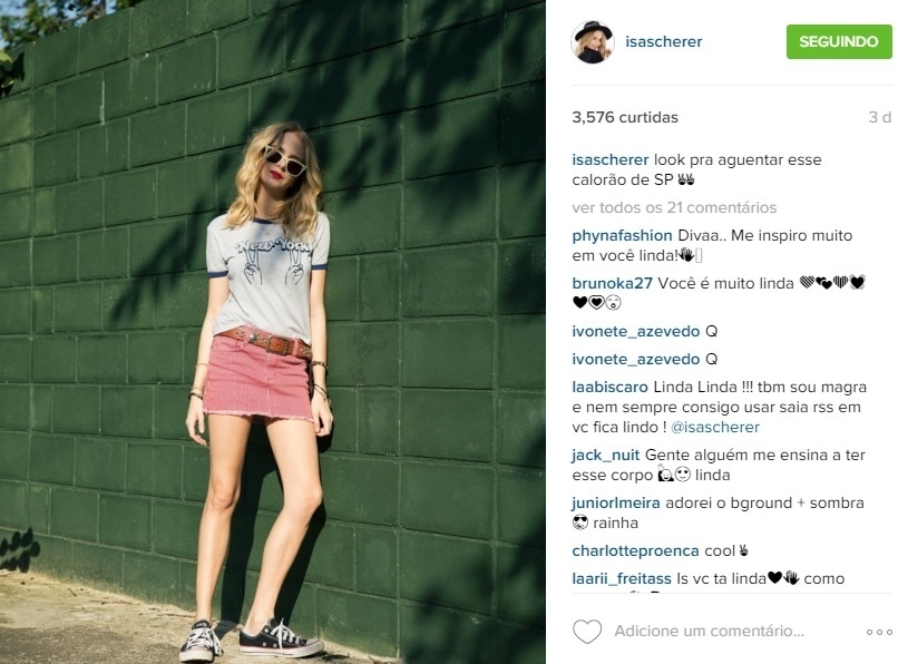 Fotos: Isabella Scherer, filha do ex-nadador Fernando Scherer - 12/01 ...