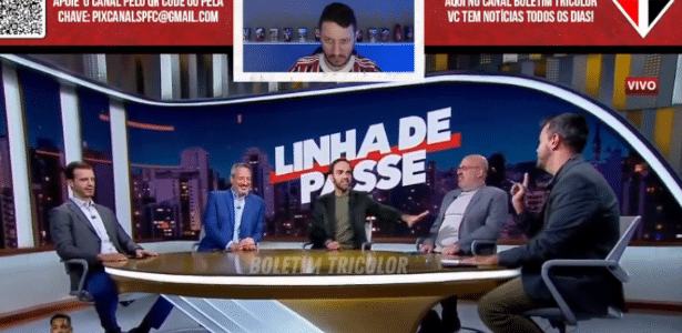 Comentaristas da ESPN batem boca ao vivo: 'fica calminho'