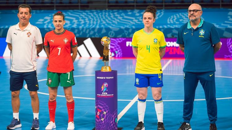 Brasil bate Portugal e vence a 1ª Copa do Mundo de Futsal Feminino