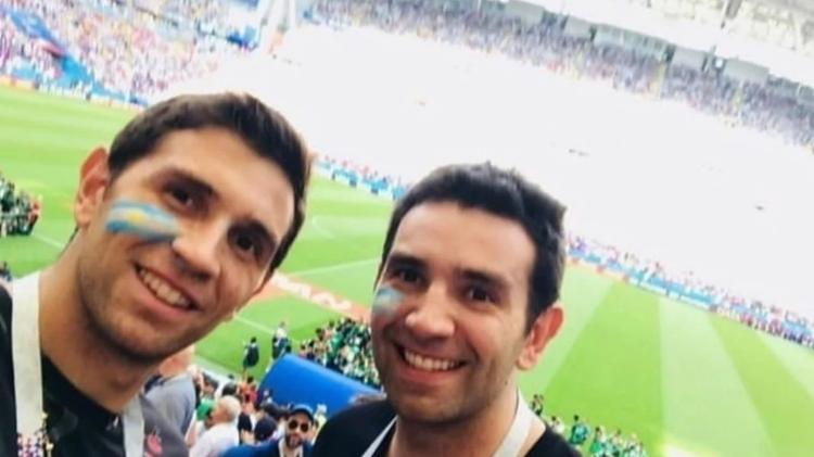 Goleiro da Argentina assistiu Copa da Rússia da arquibancada