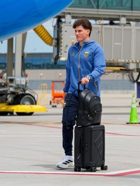 Atacante da Argentina, Julián Álvarez usa tratamento especial para ...
