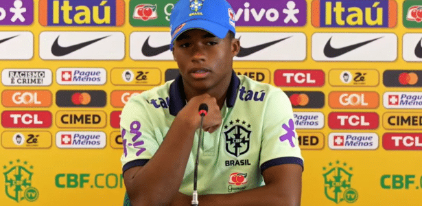 Endrick diz que jogava 'com ódio no coração' por críticas, mas mudou