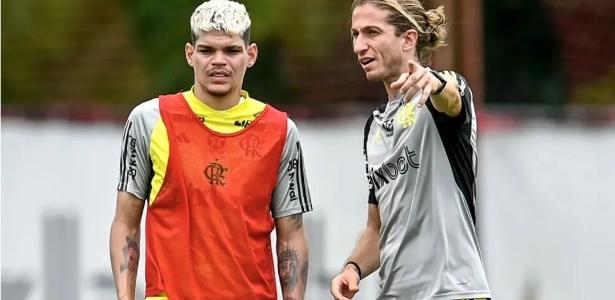 Filipe Luís fez trabalho mental com Ayrton Lucas no Flamengo