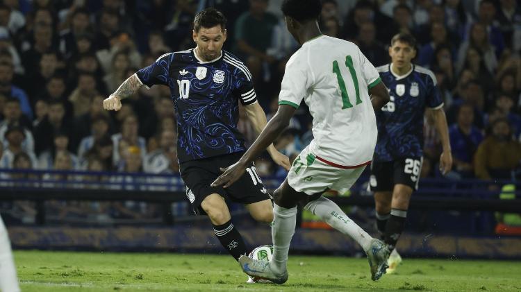 Com só 45 minutos de Messi, Argentina vence a Mauritânia em amistoso