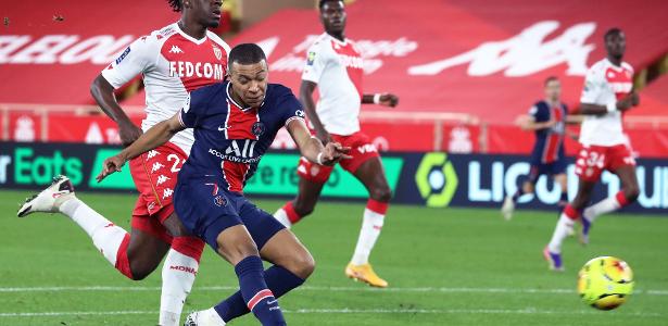 De virada, Monaco bate PSG por 3 a 2 no Campeonato Francês