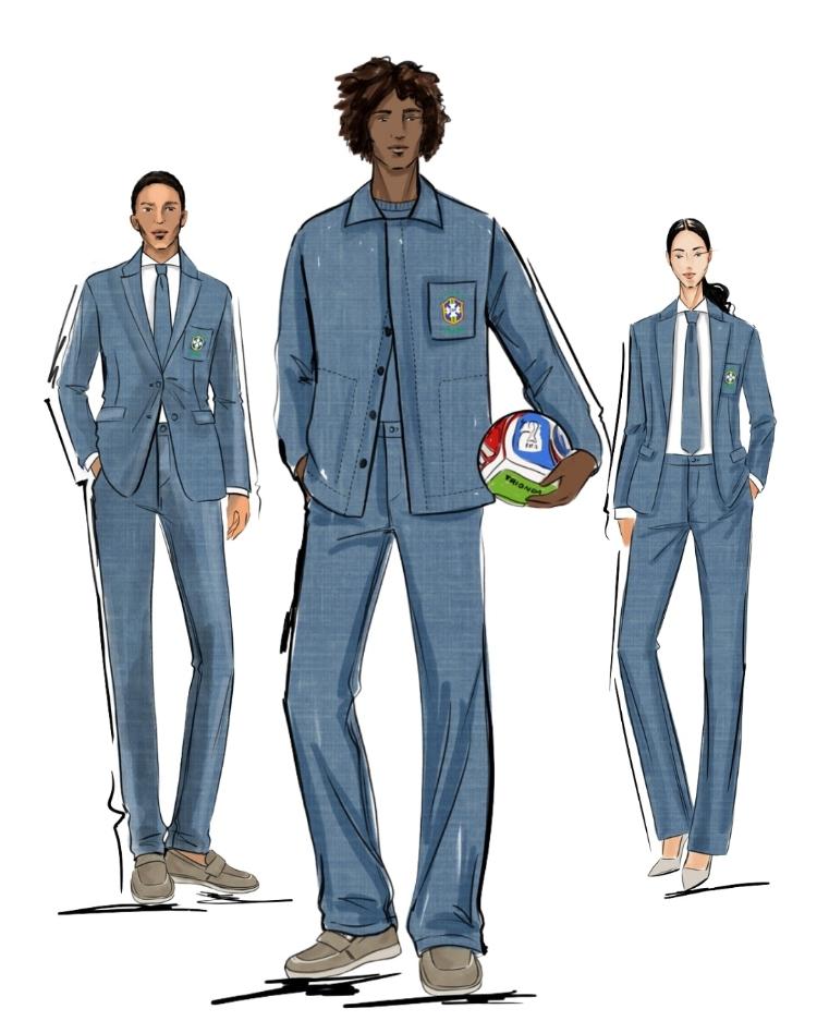 Seleção vestirá Ricardo Almeida em mais uma Copa; veja os modelos
