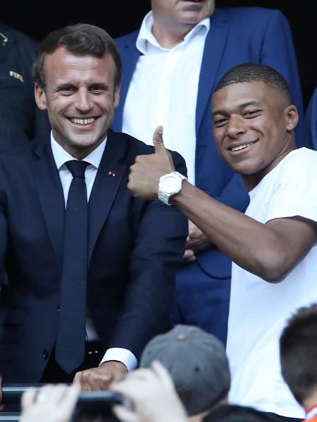 Mbappé revela que presidente da França o fez recusar Real Madrid