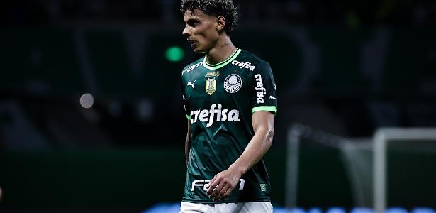 Palmeiras: Richard Ríos espera voltar a marcar contra o Fortaleza