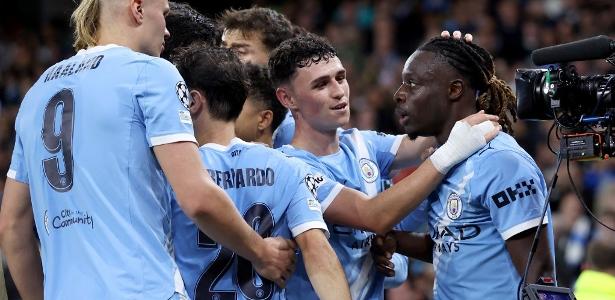 Manchester City x Napoli - Liga dos Campeões Rodada 1 fase de liga