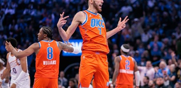 NBA: Thunder bate Suns e iguala recorde de melhor início de temporada