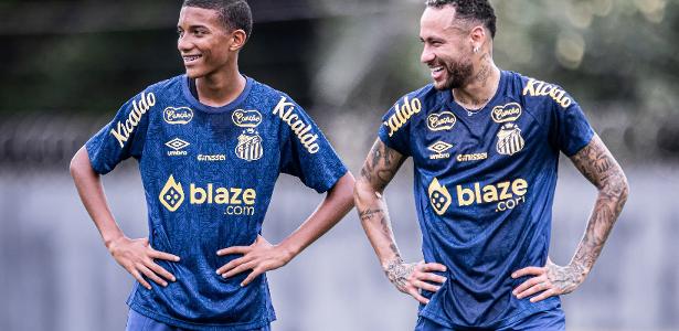 Filho de Robinho é relacionado pela 1ª vez e pode estrear no Santos