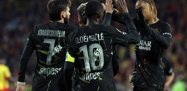 PSG vence Lens e conquista pentacampeonato francês antes da Champions