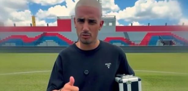 Thiago Galhardo ganha 'mala de dinheiro' e é 1° reforço de time baiano