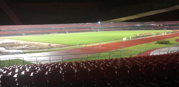 Morumbi está careca, esperando gramado novo - 27/03/2023 - UOL Esporte